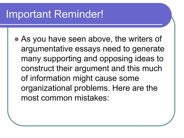 ARGUMENTATIVE ESSAY POWERPOINT.ppt