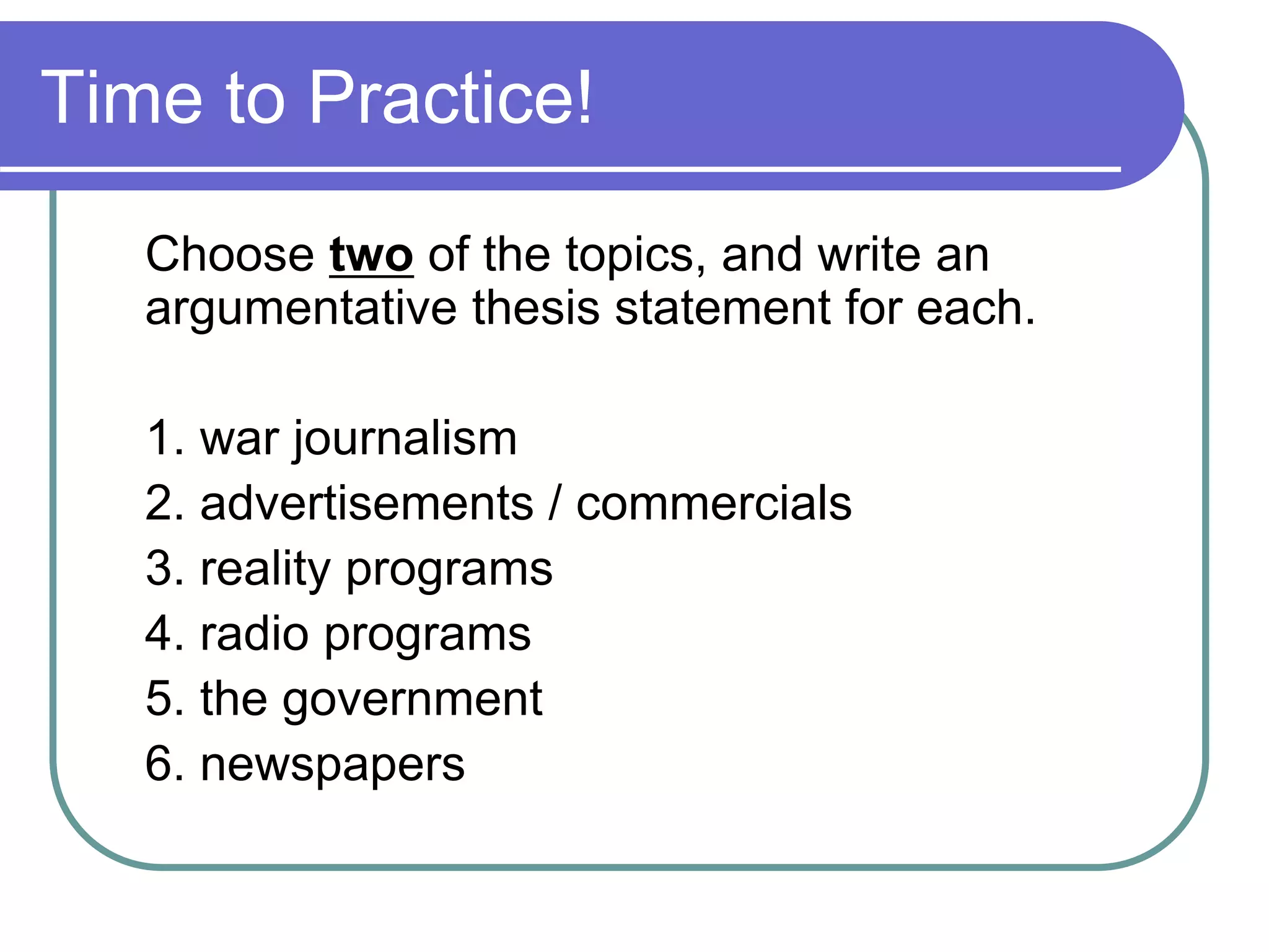 ARGUMENTATIVE ESSAY POWERPOINT.ppt