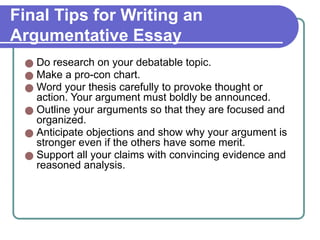 ARGUMENTATIVE ESSAY POWERPOINT slide.pptx