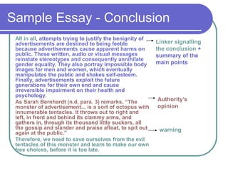 Conclusion Examples For Argumentative Essay
