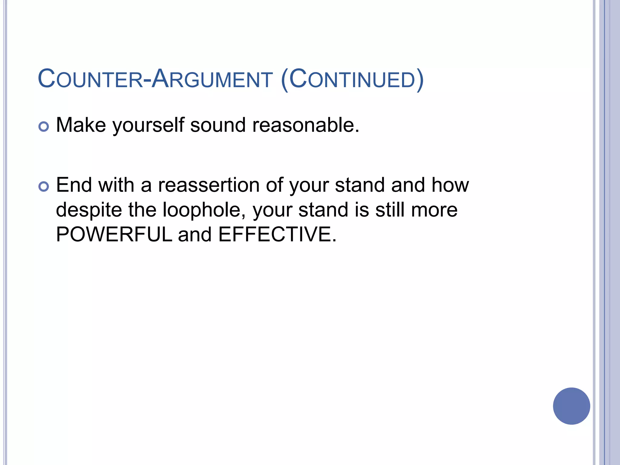Argumentative essay | PPTX