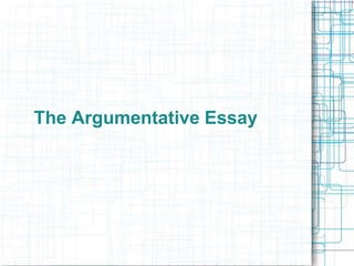 argumentative essay ppt. English Third Grading | PDF