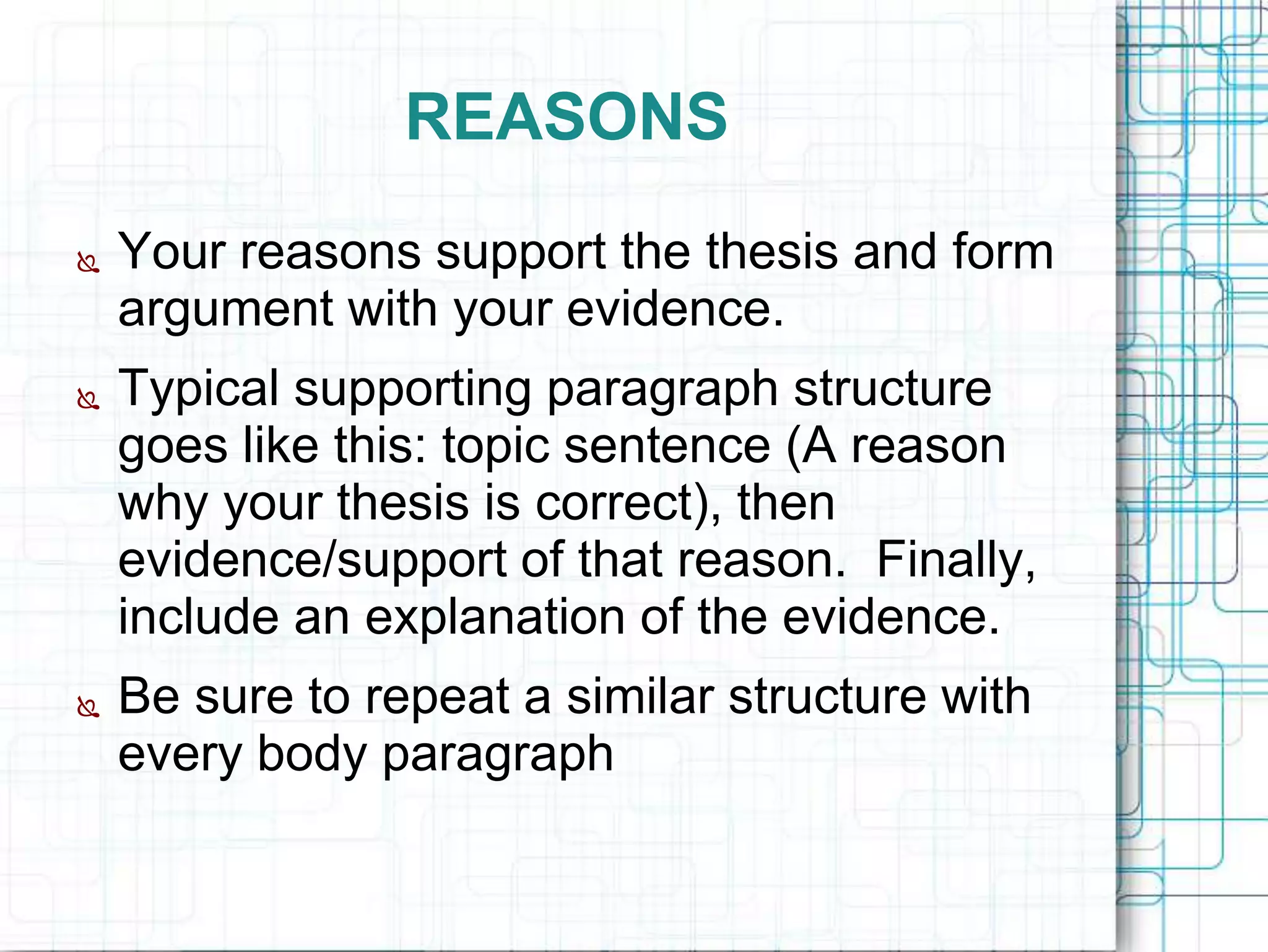 Argumentative essay ppt | PPTX