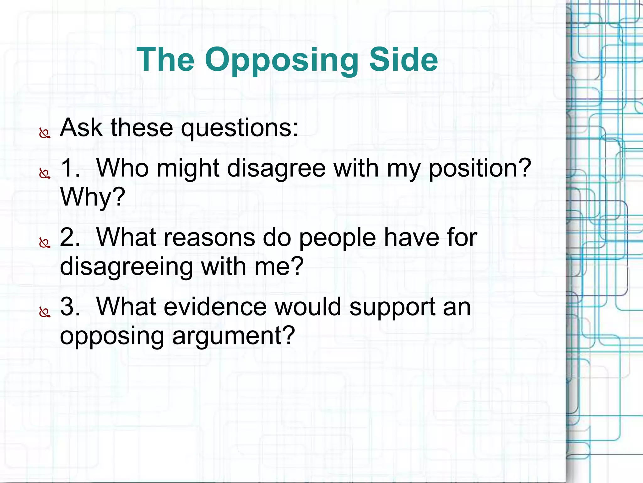 Argumentative essay ppt | PPTX