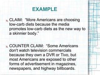 Argumentative essay ppt | PPTX