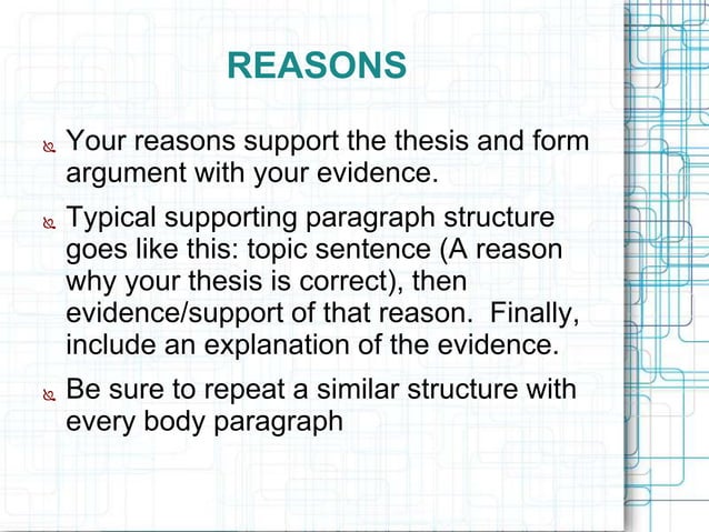Argumentative essay ppt | PPTX