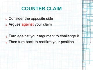 Argumentative essay ppt | PPTX