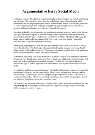 Argumentative Essay Social Media.pdf