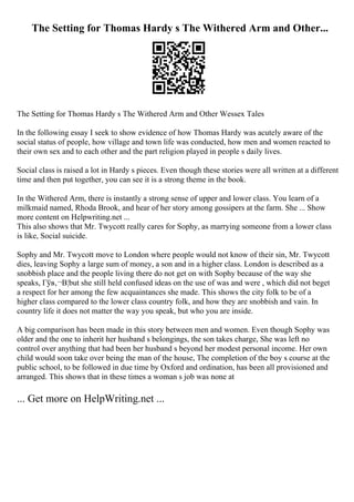 Argumentative Essay Topics For Macbeth | PDF