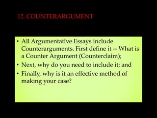 Argumentative Essay Academic Vocabulary | PPT