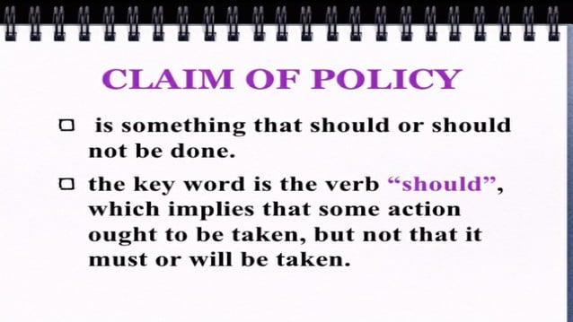 Argumentative Essay and Claims for writing | PPTX | Law
