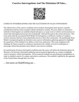 Argumentative Paper Example. How To Write An | PDF | Freelance Writing ...