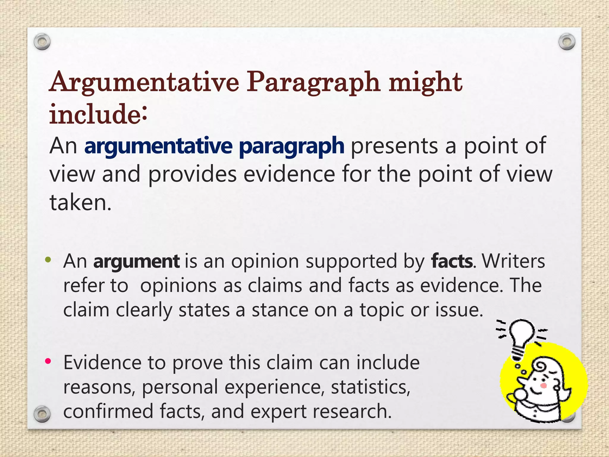 Argumentative Paragraph.pptx
