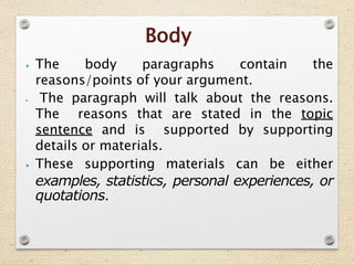 Argumentative Paragraph.pptx