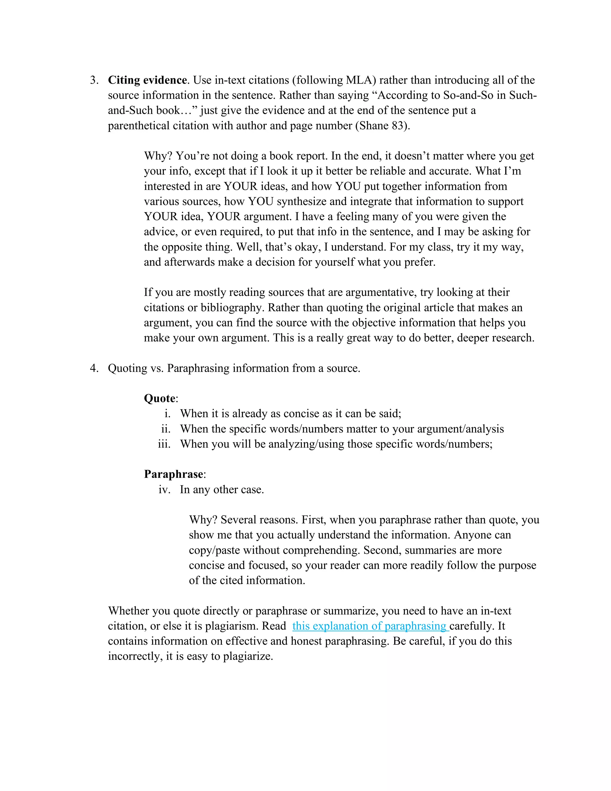 Argumentative research paper cheat sheet | PDF