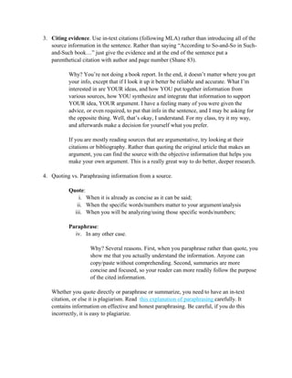 Argumentative research paper cheat sheet | PDF