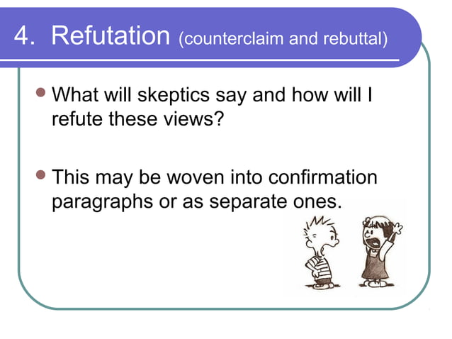 Argumentative structure | PPT