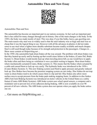 Argumentative Synthesis Essay Example | PDF