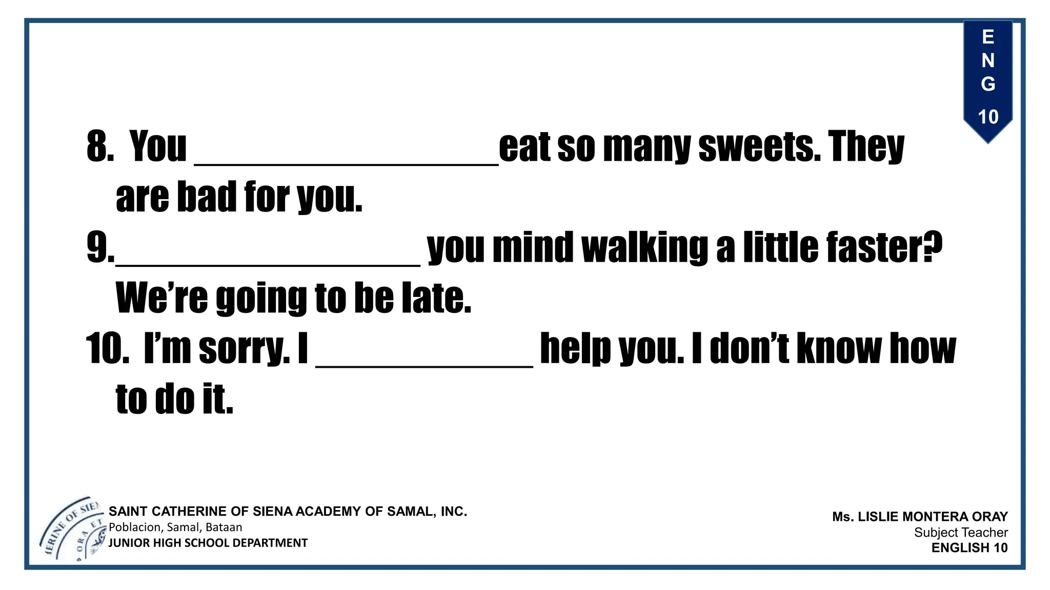 Key Structural Elements In Argumentative Text Pptx