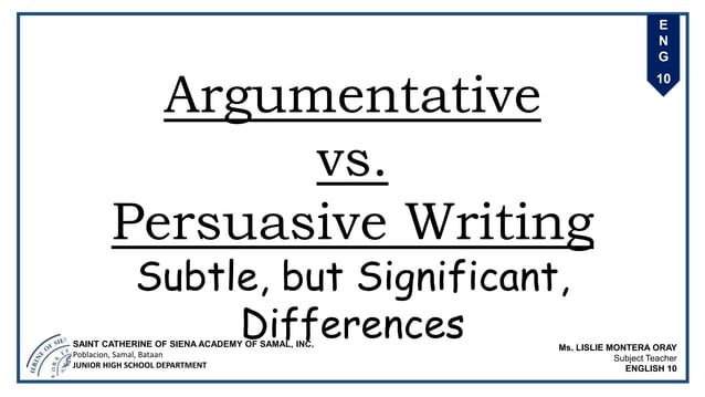 KEY STRUCTURAL ELEMENTS IN ARGUMENTATIVE TEXT .pptx