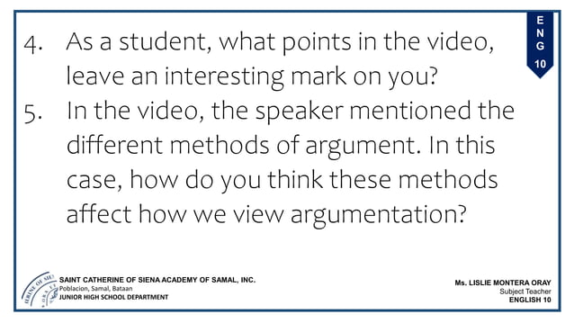KEY STRUCTURAL ELEMENTS IN ARGUMENTATIVE TEXT .pptx
