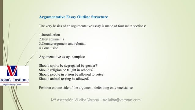 Argumentative vs discursive essays | PPSX | Automotive Industry ...