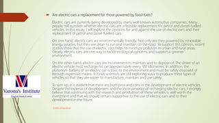 Argumentative vs discursive essays | PPSX