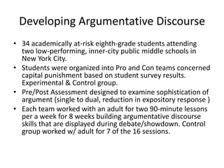 Teaching Argumentative Writing | PPTX