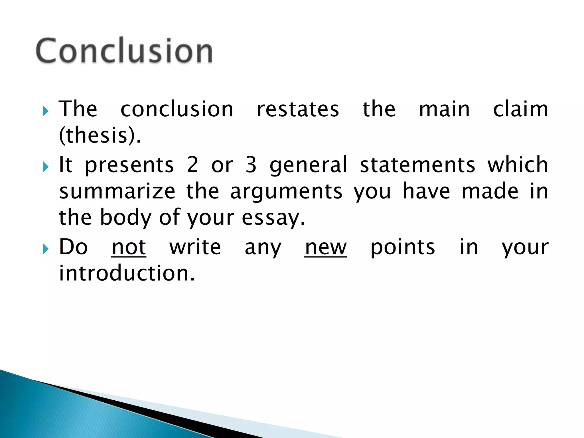 Argumentative writing | PPTX