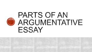 Argumentative writing | PPT