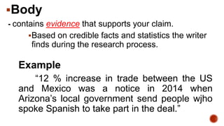 Argumentative writing | PPT