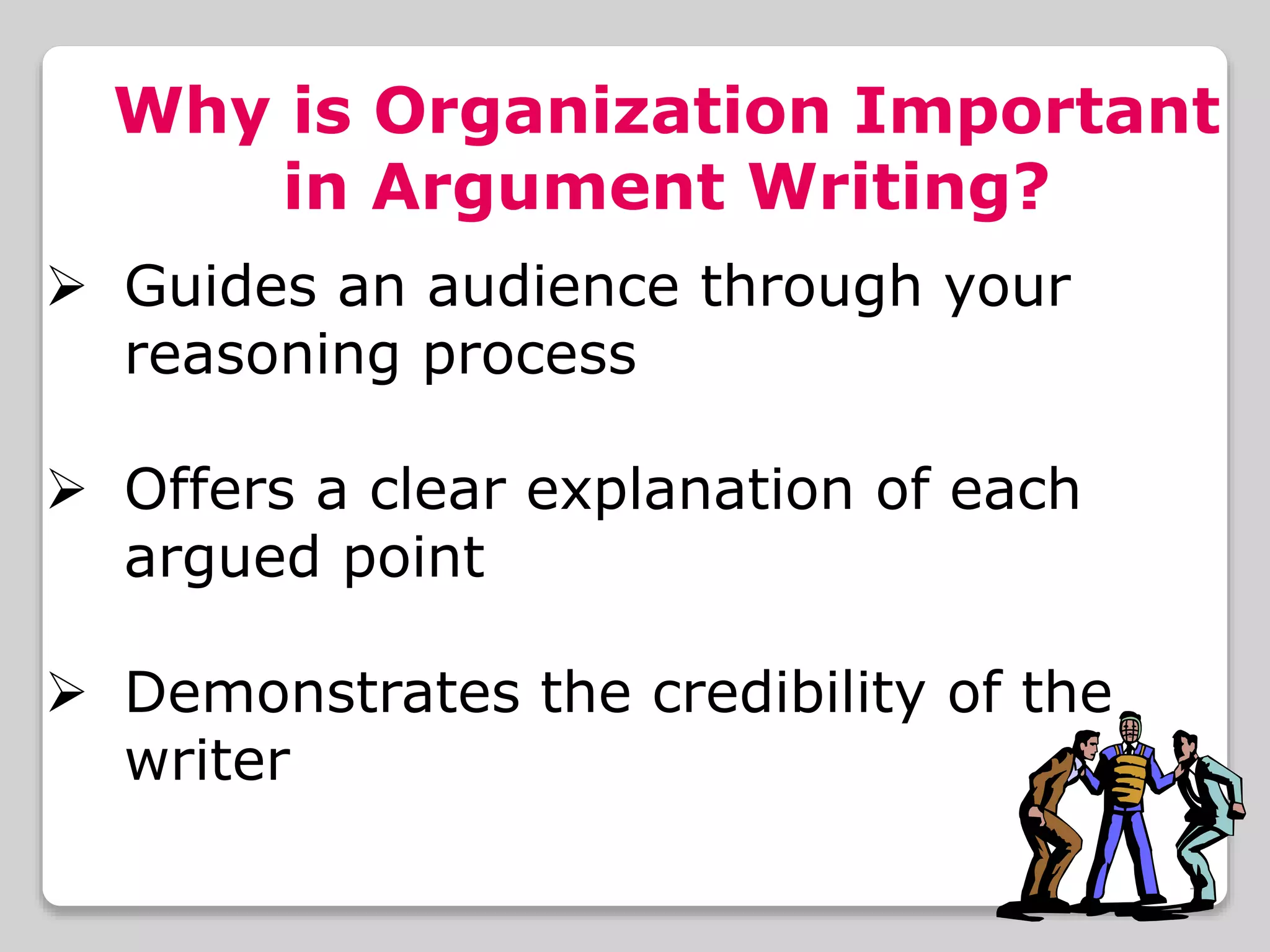 Argumentative Writing ppt - Grades 10-11 / Forms 4 - 5 | PPTX