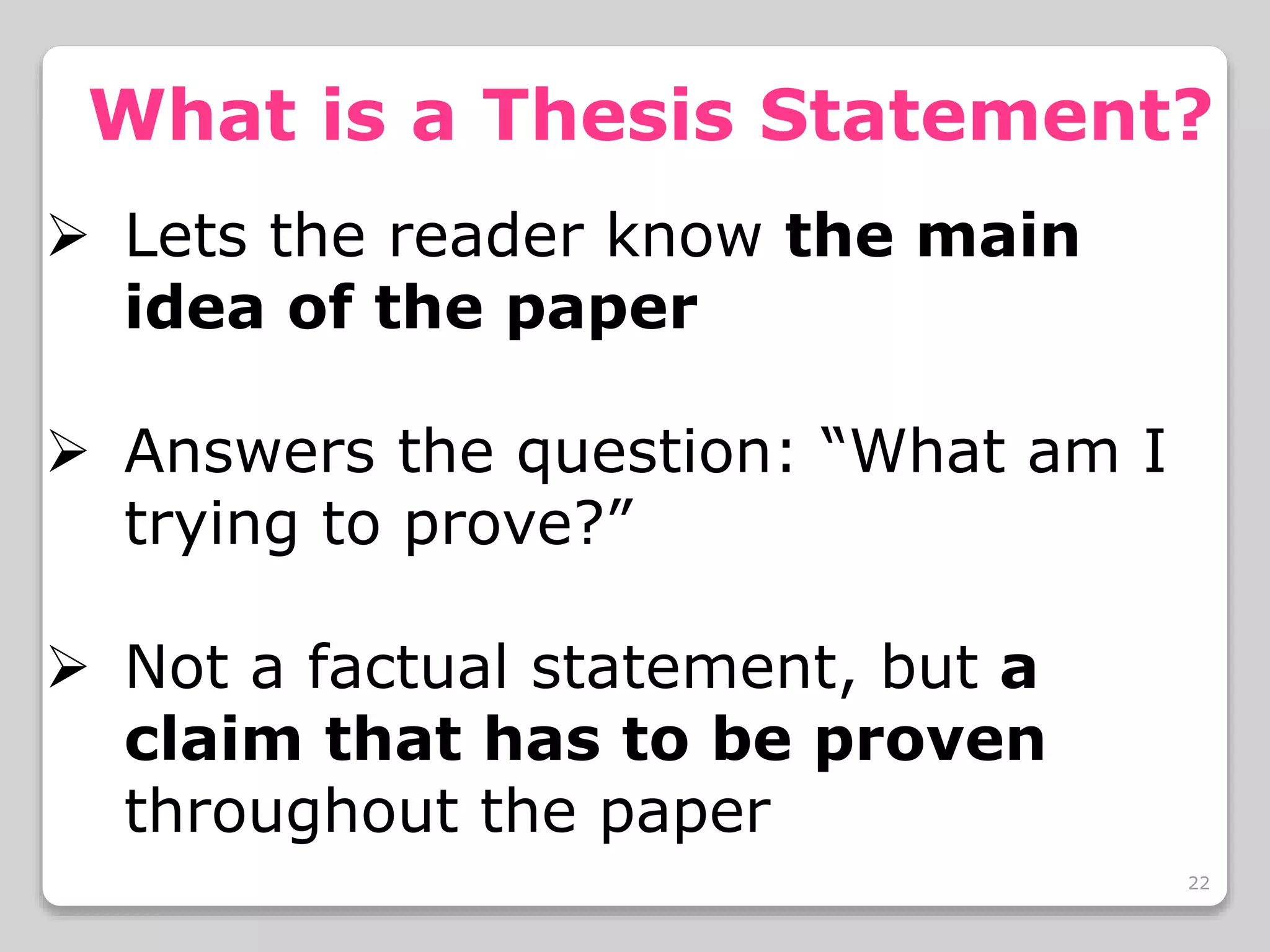 Argumentative Writing ppt - Grades 10-11 / Forms 4 - 5 | PPTX