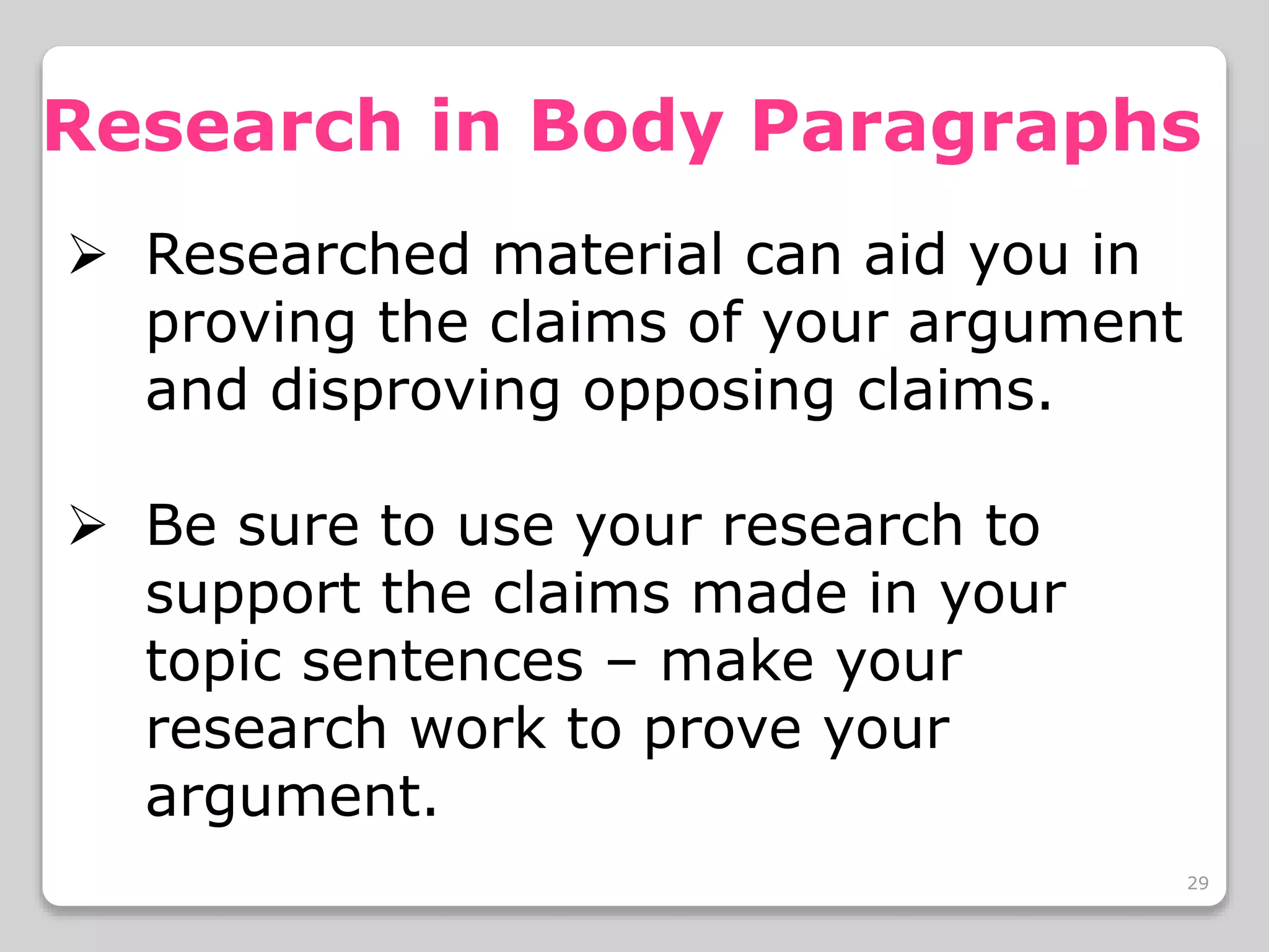 Argumentative Writing ppt - Grades 10-11 / Forms 4 - 5 | PPTX