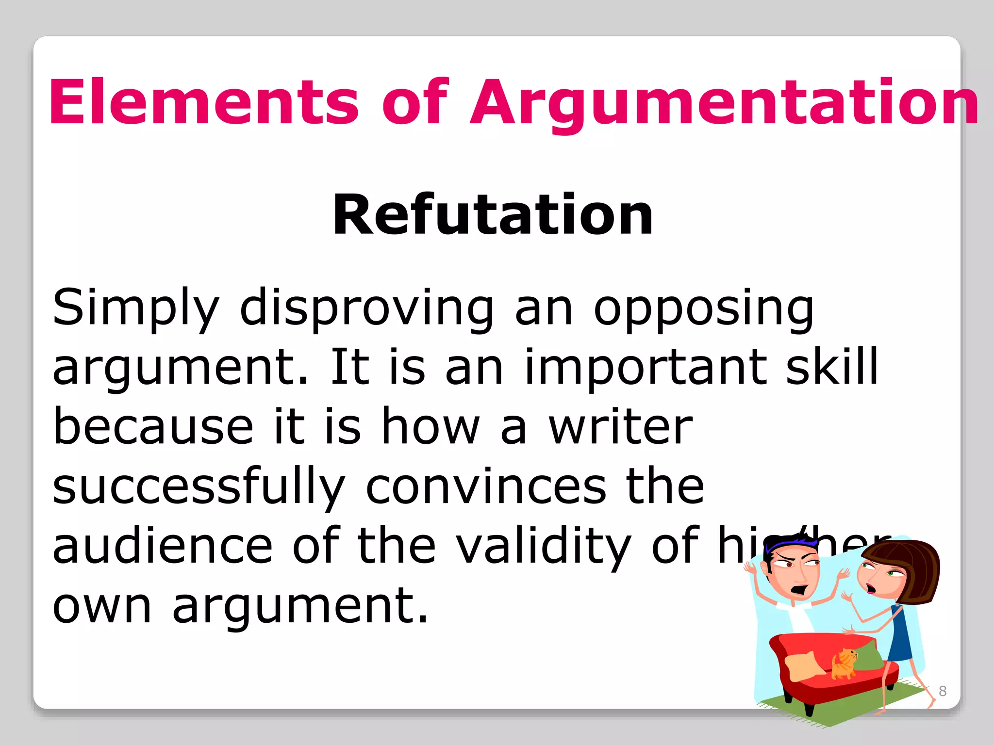 Argumentative Writing ppt - Grades 10-11 / Forms 4 - 5 | PPTX