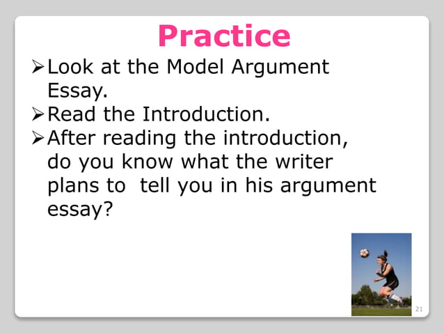 Argumentative Writing ppt - Grades 10-11 / Forms 4 - 5 | PPTX