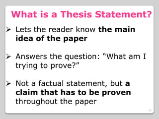 Argumentative Writing ppt - Grades 10-11 / Forms 4 - 5 | PPTX