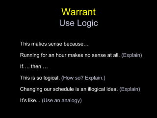 Argumentative Writing | PPT