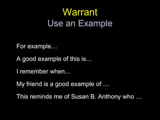 Argumentative Writing | PPT