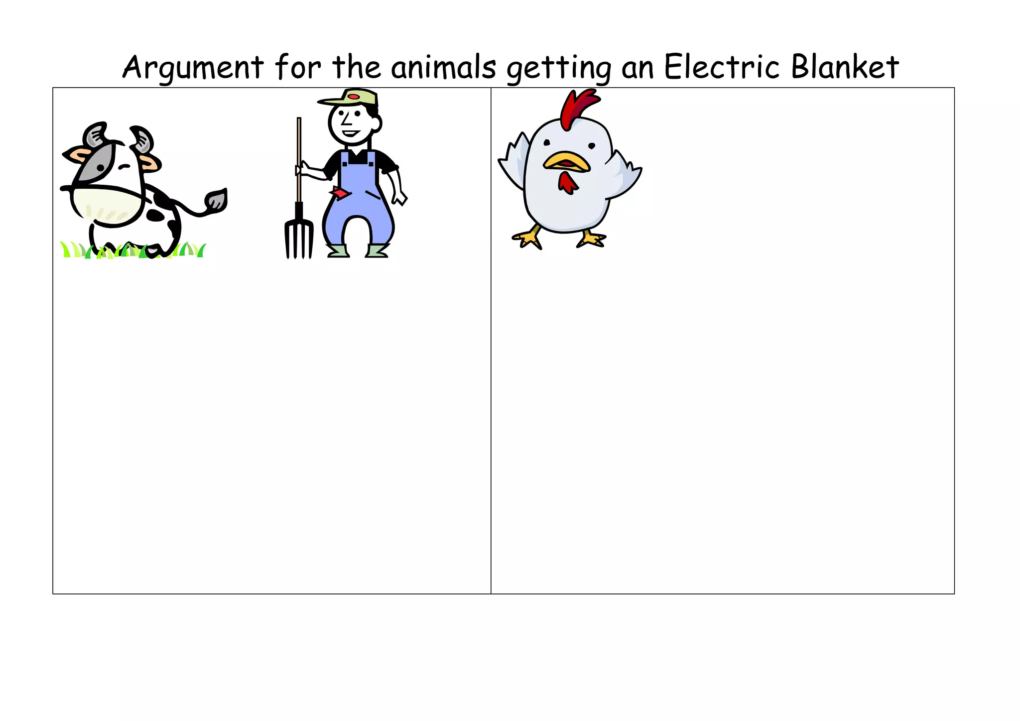 Argument click clack moo | DOCX