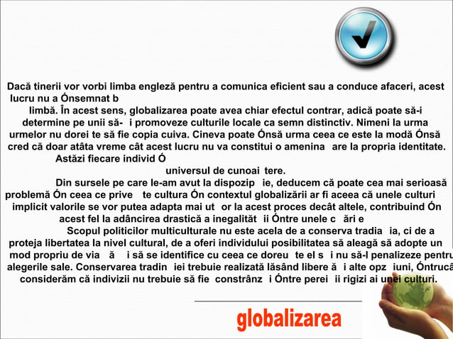 Argumente pro si contra globalizare | PPT