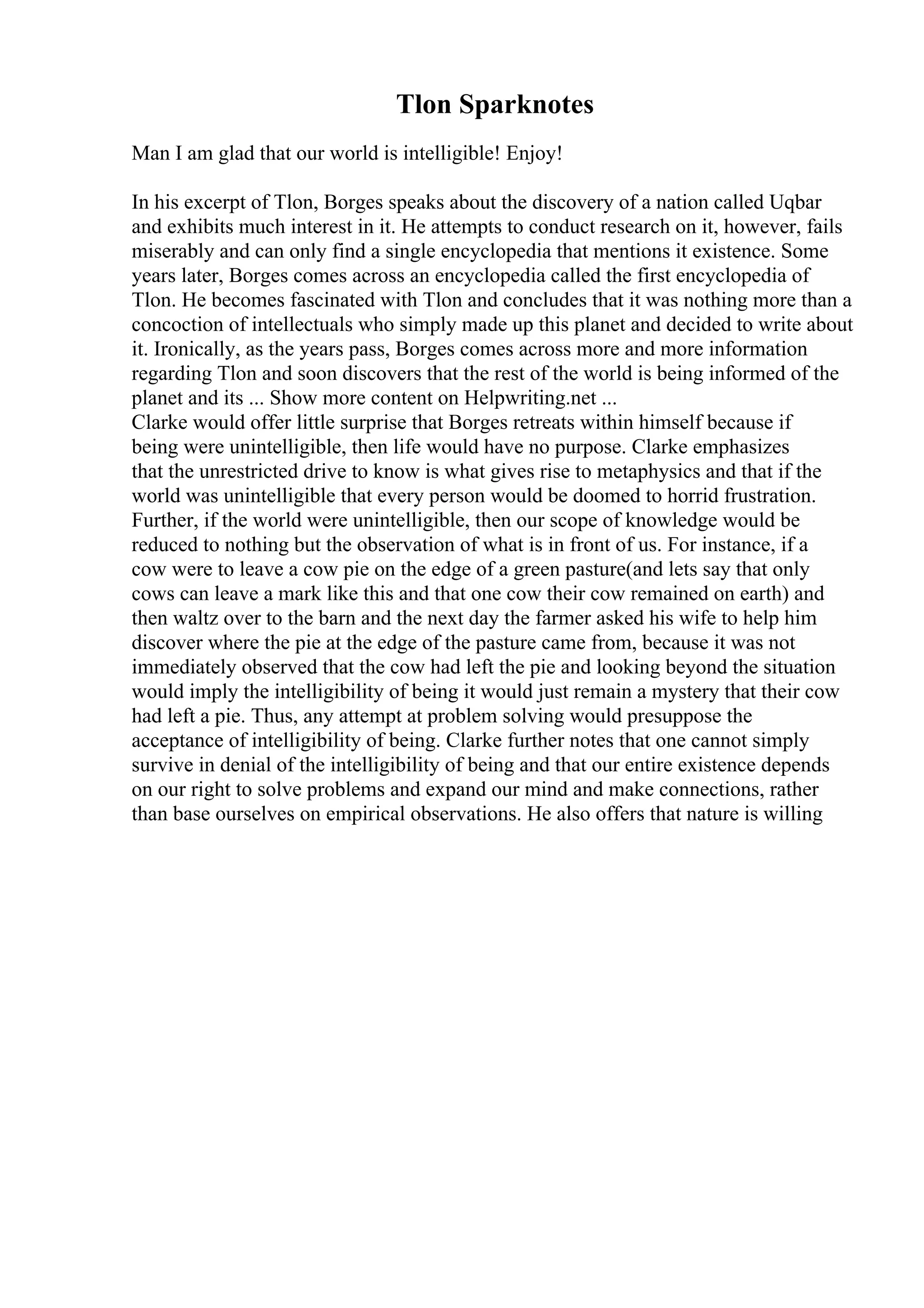 Argument Essay Outline | PDF