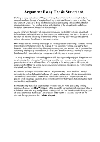 Argument Essay Thesis Statement.pdf