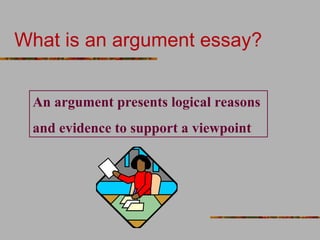 DEMO 1 argument essay types of claims.ppt