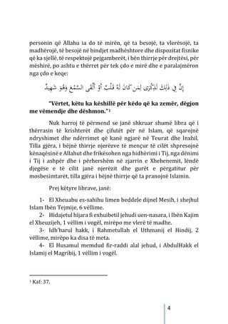 Argumentet nga Ungjilli se Isai alejhis-selam është rob | PDF