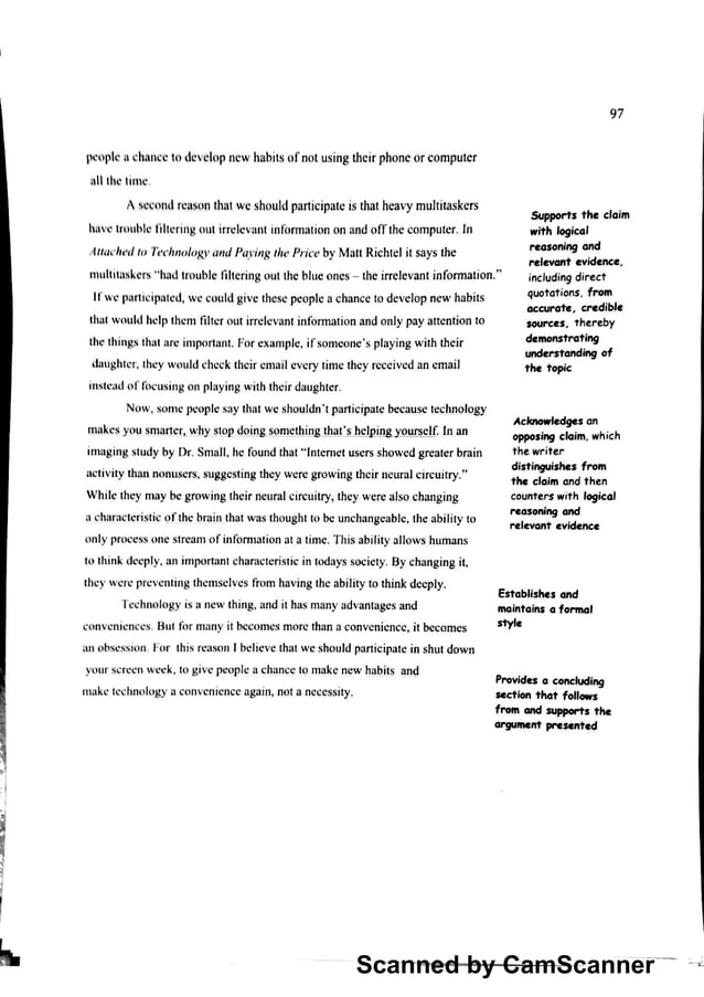 Argument examples (1) | PDF