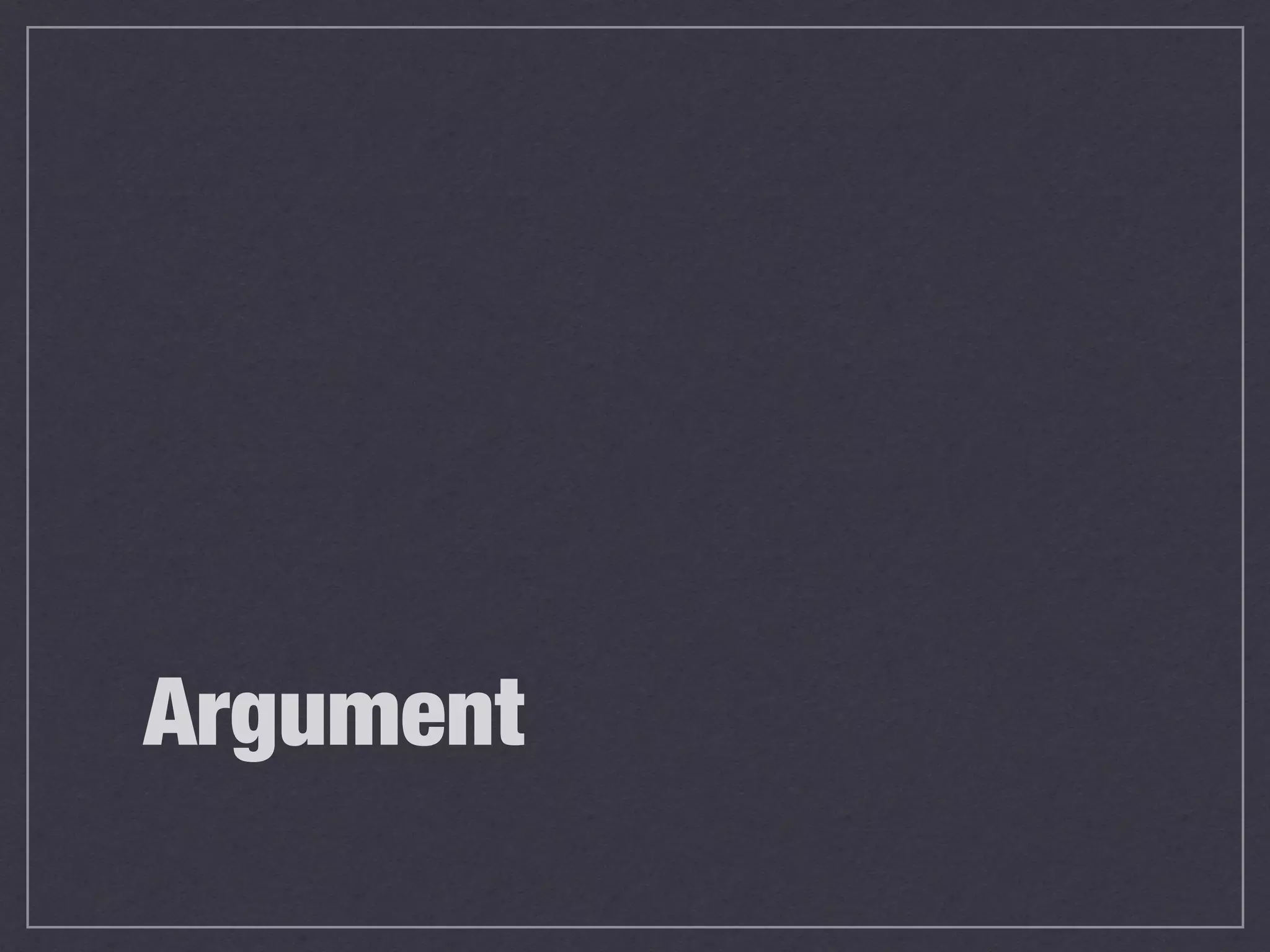 Argument in academic writing | PPT
