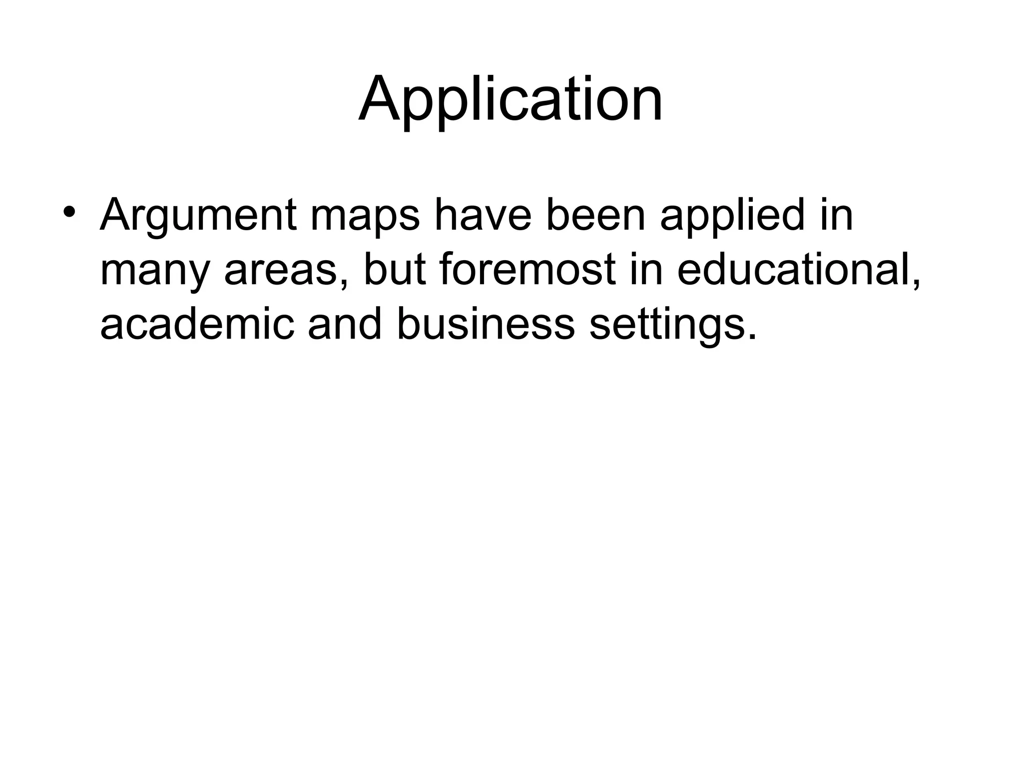 Argument map | PPT