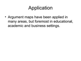 Argument map | PPT