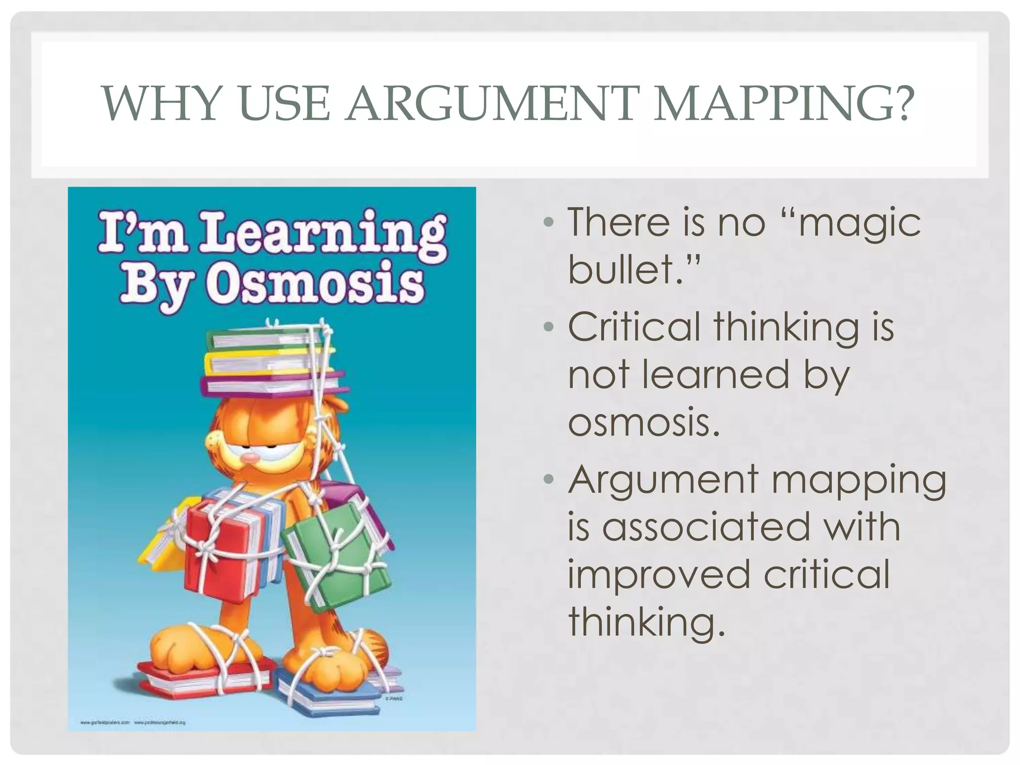 Argument mapping | PPT